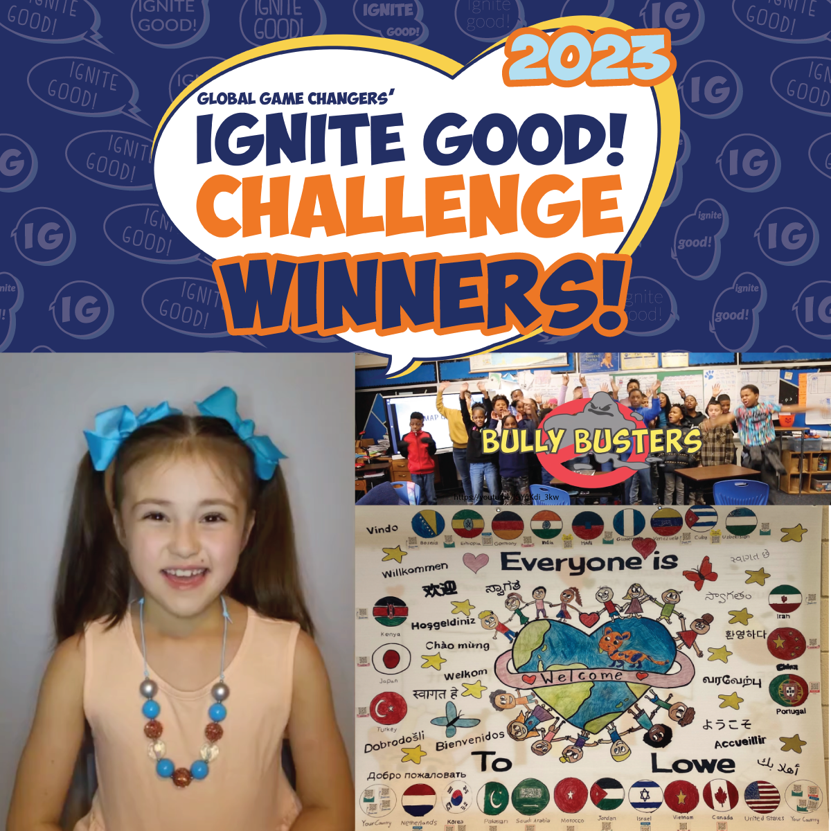 Meet the 2023 Ignite Good! Challenge Winners - Global Game Changers