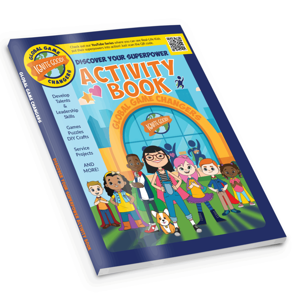 NEW! Discover Your Superpower Activity Book - Global Game Changers